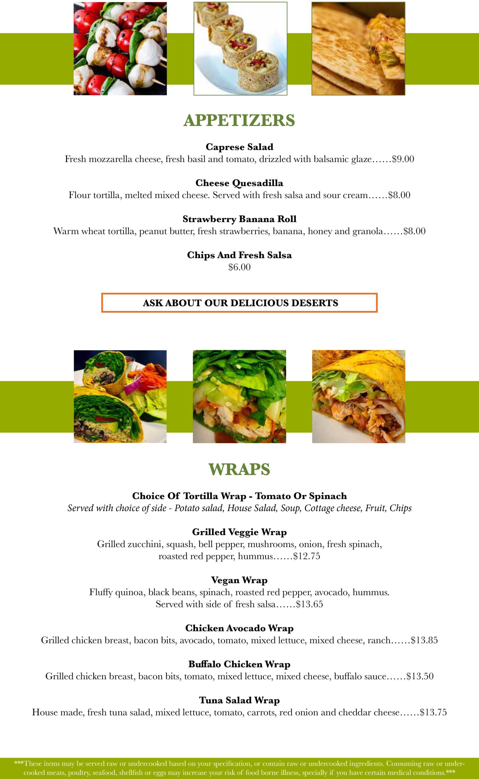 Menu - ramasbistro.com