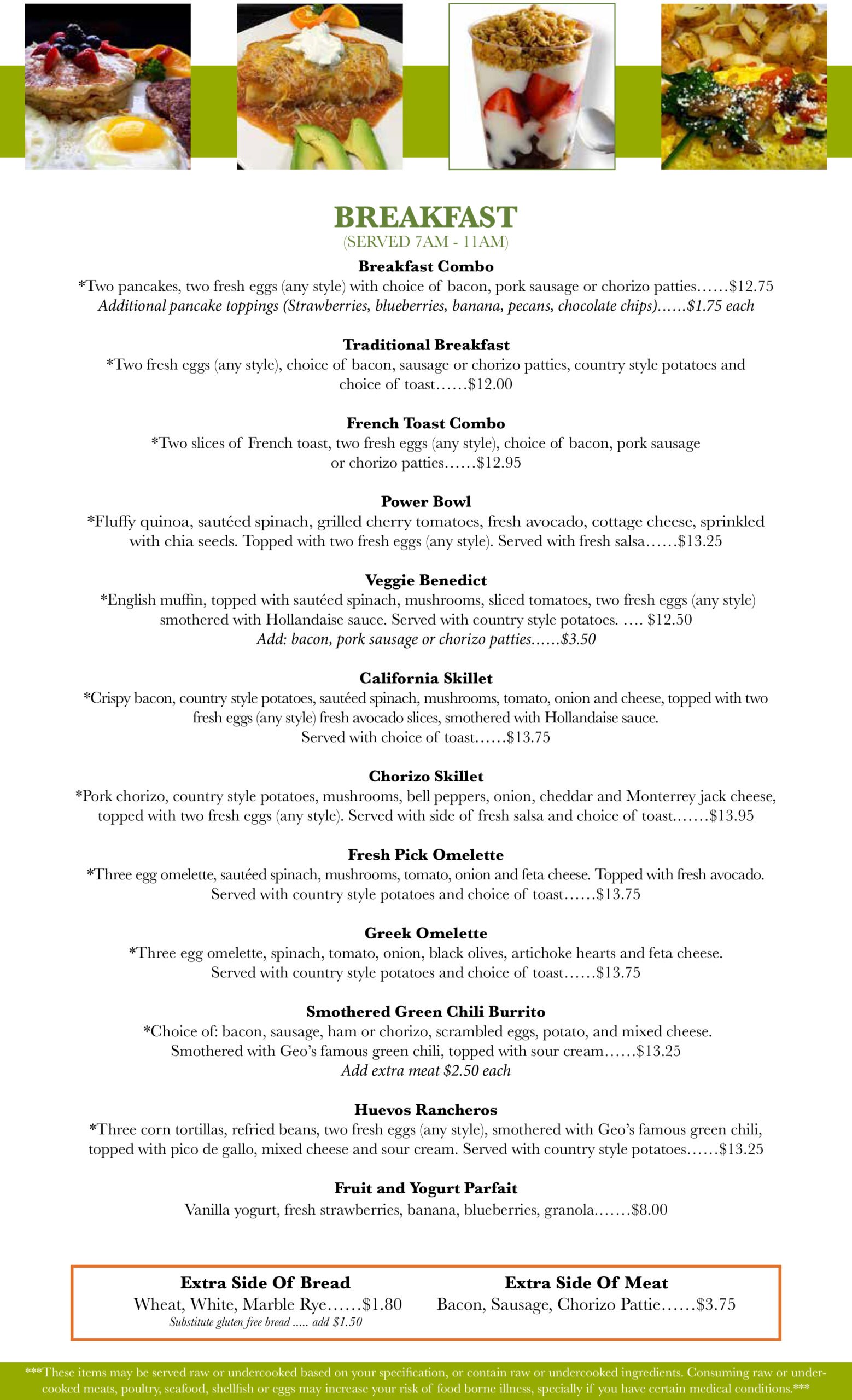 Menu - ramasbistro.com