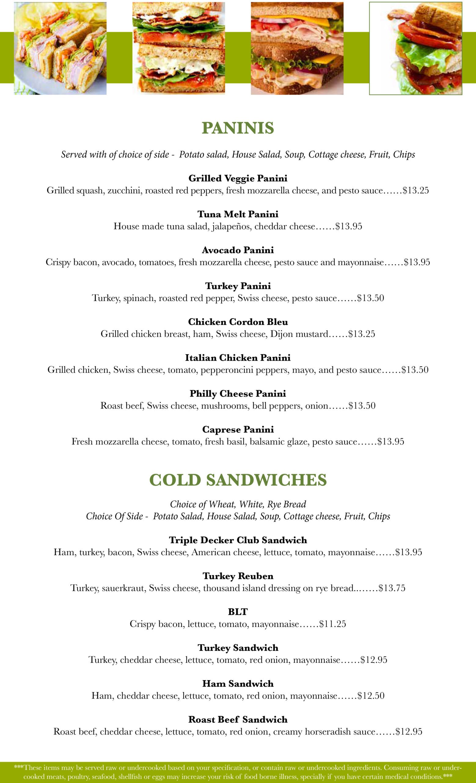 Menu - ramasbistro.com